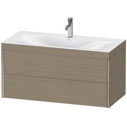 Duravit XViu c-bonded Set wandhängend Eiche Terra Matt 1000x480x503 mm - XV4616OB135C XV4616OB135C