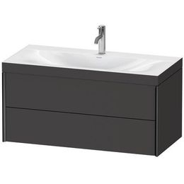 Duravit XViu c-bonded Set wandhängend Graphit Supermatt 1000x480x503 mm - XV4616OB280C XV4616OB280C