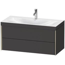 Duravit XViu c-bonded Set wandhängend Graphit Supermatt 1000x480x503 mm - XV4616OB180C XV4616OB180C