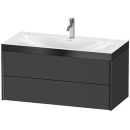 Duravit XViu c-bonded Set wandhängend Graphit Supermatt 1000x480x503 mm - XV4616OB280P XV4616OB280P