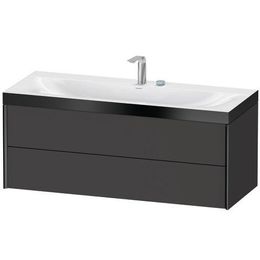 Duravit XViu c-bonded Set wandhängend Graphit Supermatt 1200x480x503 mm - XV4617EB280P XV4617EB280P