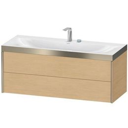 Duravit XViu c-bonded Set wandhängend Natur Eiche Matt 1200x480x503 mm - XV4617EB130P XV4617EB130P