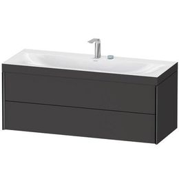 Duravit XViu c-bonded Set wandhängend Graphit Supermatt 1200x480x503 mm - XV4617EB280C XV4617EB280C