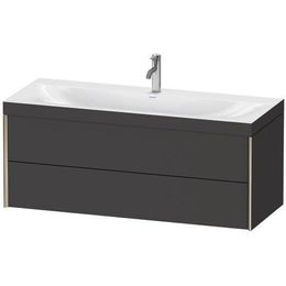 Duravit XViu c-bonded Set wandhängend Graphit Supermatt 1200x480x503 mm - XV4617OB180C XV4617OB180C