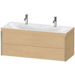 Duravit XViu c-bonded Set wandhängend Natur Eiche Matt 1200x480x503 mm - XV4618OB130C XV4618OB130C