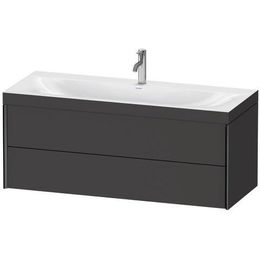 Duravit XViu c-bonded Set wandhängend Graphit Supermatt 1200x480x503 mm - XV4617OB280C XV4617OB280C