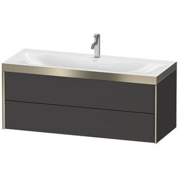 Duravit XViu c-bonded Set wandhängend Graphit Supermatt 1200x480x503 mm - XV4617OB180P XV4617OB180P