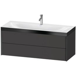 Duravit XViu c-bonded Set wandhängend Graphit Supermatt 1200x480x503 mm - XV4617OB280P XV4617OB280P