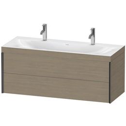 Duravit XViu c-bonded Set wandhängend Eiche Terra Matt 1200x480x503 mm - XV4618OB235C XV4618OB235C