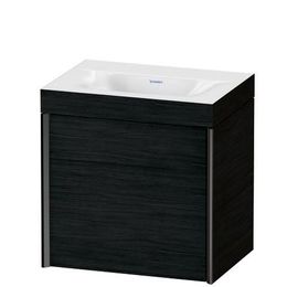 Duravit XViu c-bonded Set wandhängend Eiche Schwarz Matt 450x330x460 mm - XV4630NB216C XV4630NB216C