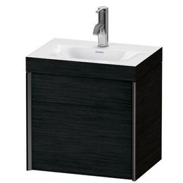 Duravit XViu c-bonded Set wandhängend Eiche Schwarz Matt 450x330x460 mm - XV4630OB216C XV4630OB216C