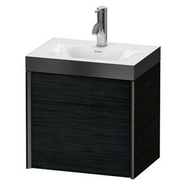 Duravit XViu c-bonded Set wandhängend Eiche Schwarz Matt 450x330x460 mm - XV4630OB216P XV4630OB216P