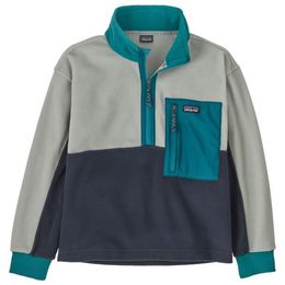 Patagonia - Kid's Microdini 1/2 Zip Pullover - Fleecepullover Gr L blau/grau