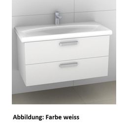 Artiqua 412 Waschtischunterschrank f&uuml;r Daylight K0728, Wei&szlig; Matt Select, 412-WU2L-I02-7161-171 412-WU2L-I02-7161-171