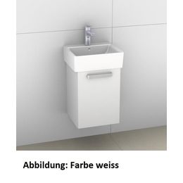 Artiqua 412 Waschtischunterschrank für Connect Cube E7137, Weiß Hochglanz Select, 412-WUT-I13-L-7160 412-WUT-I13-L-7160-125