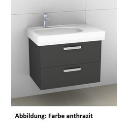 Artiqua 413 Waschtischunterschrank f&uuml;r Citterio 500545 ( ehem. 123575) Wei&szlig; Matt Select, 413-WU2L-K1 413-WU2L-K101-7161-171