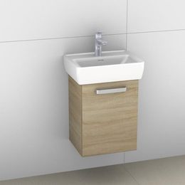Artiqua 415 Waschtischunterschrank f&uuml;r Pro A 811951, Castello Eiche quer NB, 415-WUT-L25-L-7134-426 415-WUT-L25-L-7134-426