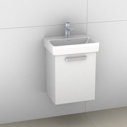 Artiqua 415 Waschtischunterschrank f&uuml;r Pro S 815961, Wei&szlig; Hochglanz, 415-WUT-L50-R-7016-68 415-WUT-L50-R-7016-68