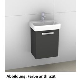 Artiqua 415 Waschtischunterschrank f&uuml;r Pro S 815961, Wei&szlig; Hochglanz Select, 415-WUT-L50-L-7160-125 415-WUT-L50-L-7160-125
