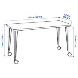 IKEA ANFALLARE / KRILLE Schreibtisch