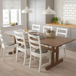 IKEA KLIMPFJÄLL / NORDVIKEN Tisch und 6 Stühle