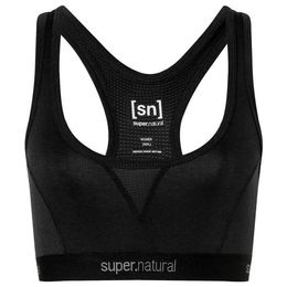 super.natural - Women's Tundra 220 Semplice Bra - Sport-BH Gr 34 - XS schwarz