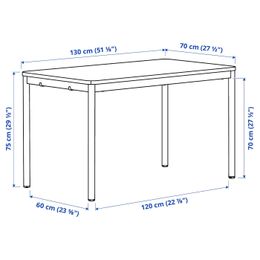 IKEA TOMMARYD / LÄKTARE Konferenztisch und Stühle