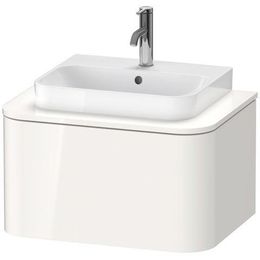 Duravit Happy D.2 Plus Konsolenwaschtischunterbau wandh&auml;ngend Wei&szlig; Hochglanz 650x480x354 mm - HP4940 HP494002222