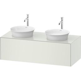 Duravit White Tulip Konsolenwaschtischunterbau wandh&auml;ngend Wei&szlig; Seidenmatt 1300x550x408 mm - WT4978B WT4978B3636