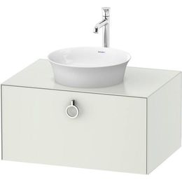 Duravit White Tulip Konsolenwaschtischunterbau wandh&auml;ngend Wei&szlig; Seidenmatt 800x550x408 mm - WT498003 WT498003636