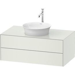 Duravit White Tulip Konsolenwaschtischunterbau wandh&auml;ngend Wei&szlig; Seidenmatt 1000x550x408 mm - WT49860 WT498603636