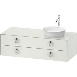 Duravit White Tulip Konsolenwaschtischunterbau wandh&auml;ngend Wei&szlig; Seidenmatt 1300x550x408 mm - WT4992R WT4992R3636