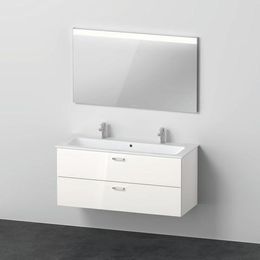 Duravit XBase M&ouml;belwaschtisch mit Waschtischunterbau und Spiegel 1230x490x2000 mm - XB006604545 XB006604545