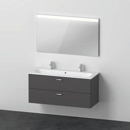 Duravit XBase M&ouml;belwaschtisch mit Waschtischunterbau und Spiegel 1230x490x2000 mm - XB006604949 XB006604949