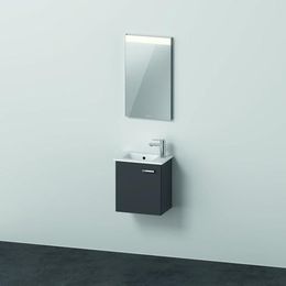 Duravit XBase M&ouml;belwaschtisch mit Waschtischunterbau und Spiegel 400x288x2000 mm - XB0065L4949 XB0065L4949