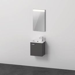 Duravit XBase M&ouml;belwaschtisch mit Waschtischunterbau und Spiegel 400x288x2000 mm - XB0065R4949 XB0065R4949