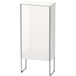 Duravit XSquare Halbhochschrank Weiß Hochglanz 500x236x1136 mm - XS1304R2222 XS1304R2222