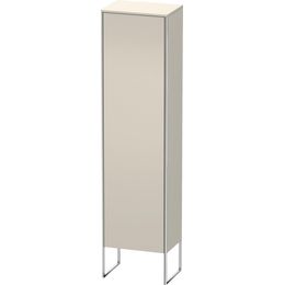 Duravit XSquare Hochschrank Taupe Matt 500x356x2016 mm - XS1314R9191 XS1314R9191