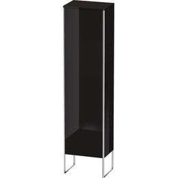 Duravit XSquare Hochschrank Schwarz Hochglanz 500x356x2016 mm - XS1314L4040 XS1314L4040