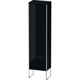 Duravit XSquare Hochschrank Schwarz Hochglanz 500x356x2016 mm - XS1314R4040 XS1314R4040