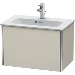 Duravit XSquare Waschtischunterbau wandhängend Taupe Matt 610x388x400 mm - XS406509191 XS406509191