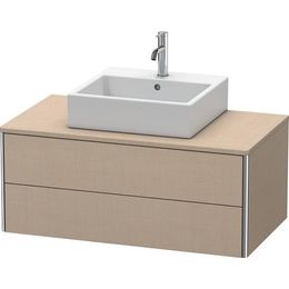 Duravit XSquare Konsolenwaschtischunterbau wandh&auml;ngend Leinen Matt 1000x548x400 mm - XS491107575 XS491107575