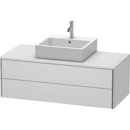 Duravit XSquare Konsolenwaschtischunterbau wandh&auml;ngend Wei&szlig; Seidenmatt 1200x548x400 mm - XS491203636 XS491203636
