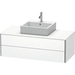 Duravit XSquare Konsolenwaschtischunterbau wandh&auml;ngend Wei&szlig; Matt 1200x548x400 mm - XS491201818 XS491201818