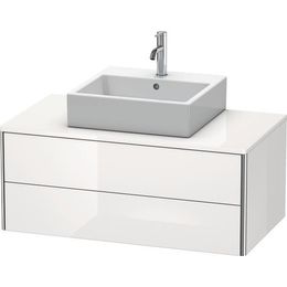 Duravit XSquare Konsolenwaschtischunterbau wandh&auml;ngend Wei&szlig; Hochglanz 1000x548x400 mm - XS491108585 XS491108585