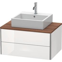 Duravit XSquare Konsolenwaschtischunterbau wandh&auml;ngend Wei&szlig; Hochglanz 800x548x400 mm - XS491008585 XS491008585