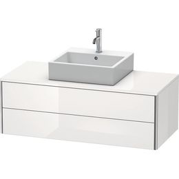 Duravit XSquare Konsolenwaschtischunterbau wandh&auml;ngend Wei&szlig; Hochglanz 1200x548x400 mm - XS491208585 XS491208585