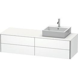 Duravit XSquare Konsolenwaschtischunterbau wandh&auml;ngend Wei&szlig; Matt 1600x548x400 mm - XS4914R1818 XS4914R1818