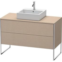 Duravit XSquare Konsolenwaschtischunterbau bodenstehend Leinen Matt 1200x548x778 mm - XS492207575 XS492207575