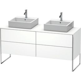 Duravit XSquare Konsolenwaschtischunterbau bodenstehend Wei&szlig; Matt 1600x548x778 mm - XS4927B1818 XS4927B1818
